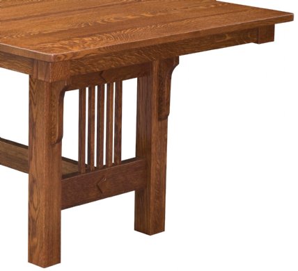 West Point Woodworking | Mission Trestle Table